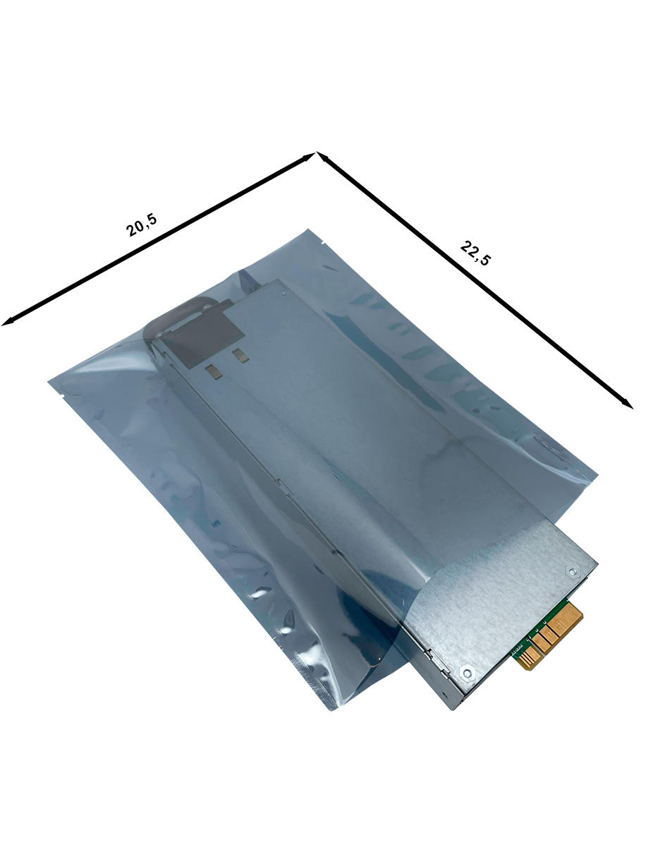 Антистатический пакет, размер 20,5x22,5 см, 10 шт в упаковке