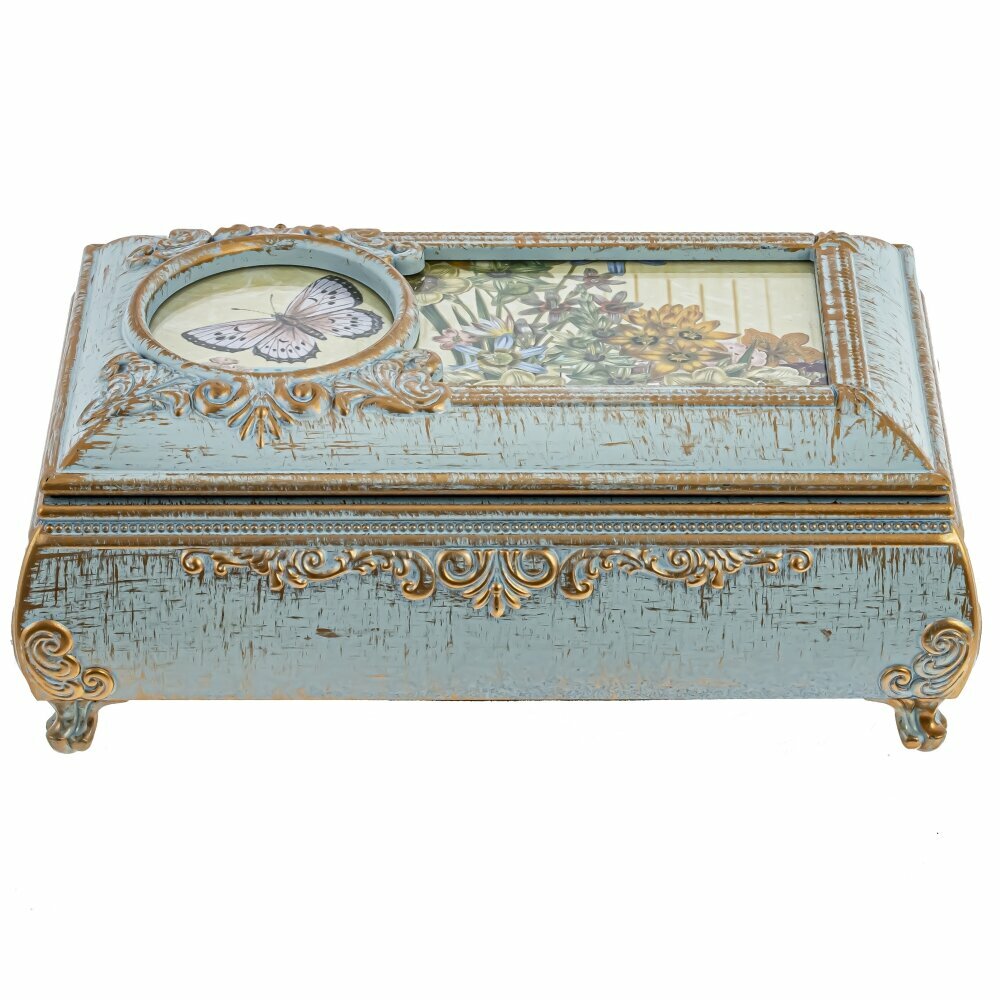 Шкатулка музыкальная, 17х12х6,5 см KSM-201001