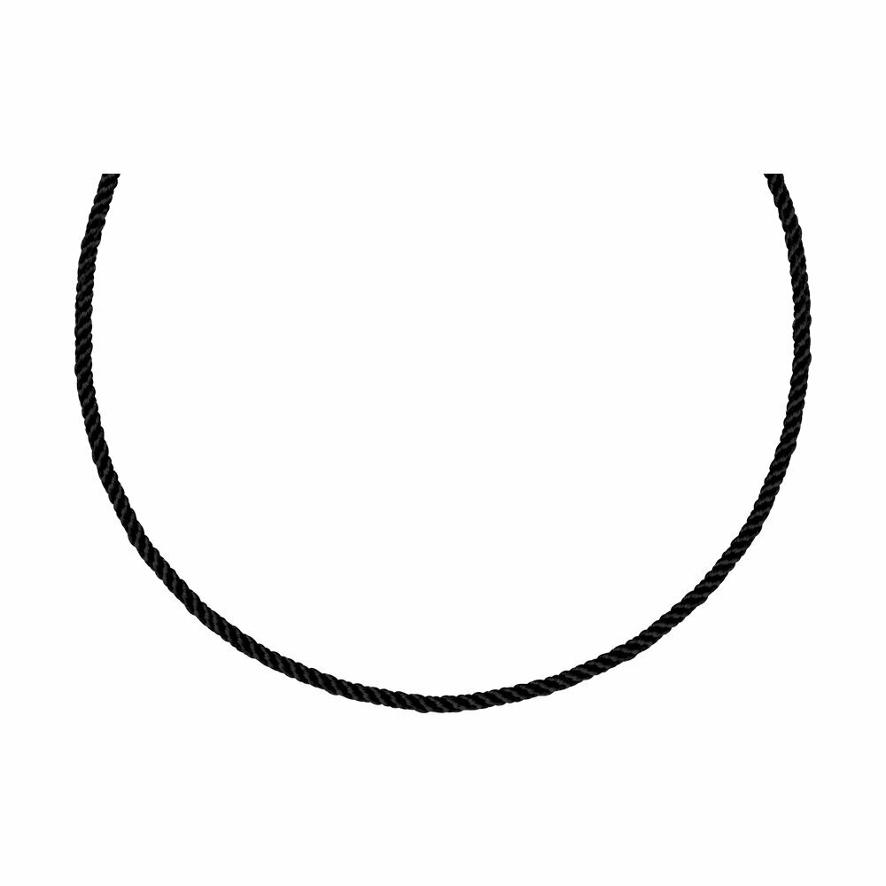 Колье, серебро, 925 проба, родирование