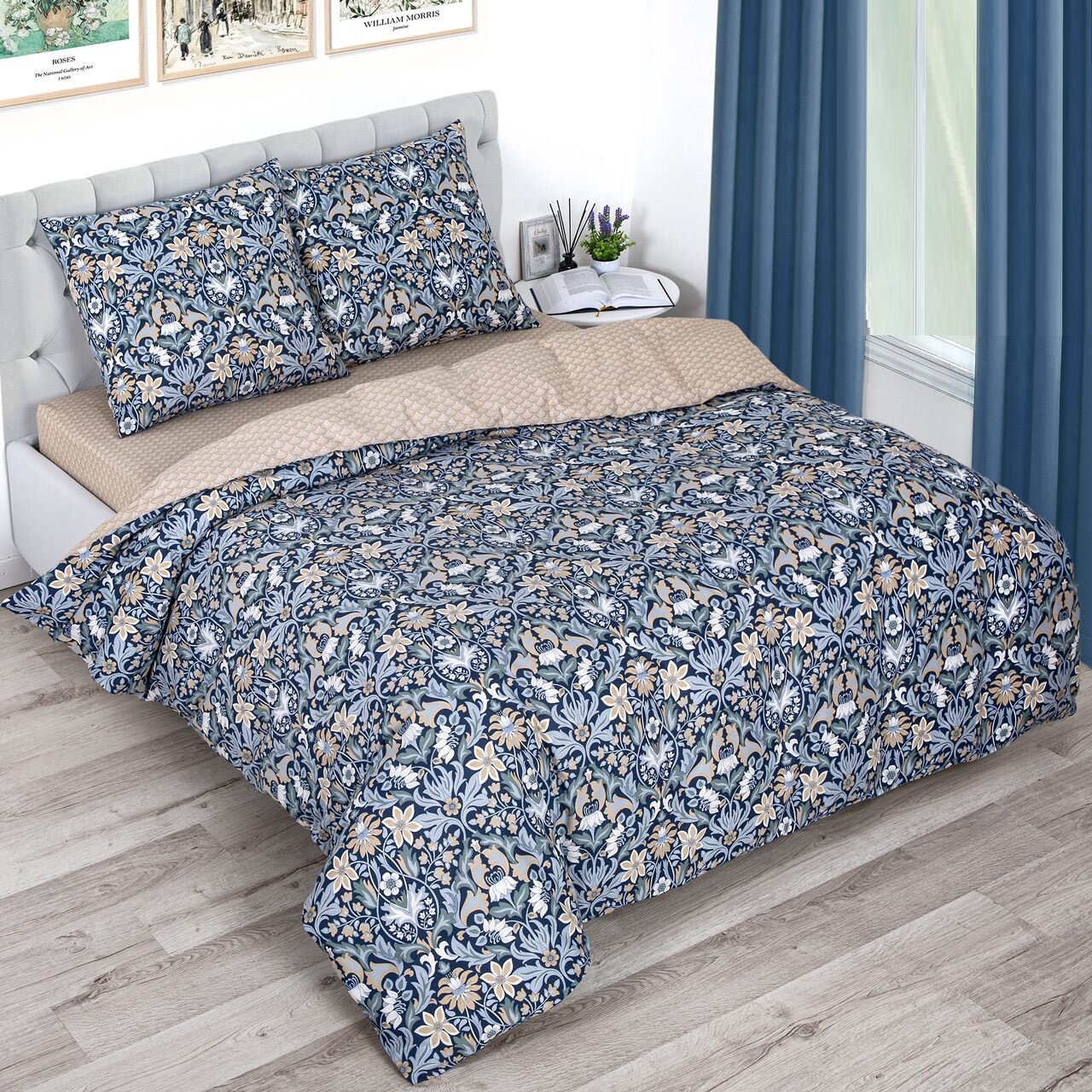 Постельное Белье 2-спальное «Ар-Деко арт. 904» из Поплина