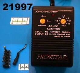 Блок питания 3-15V 1A NA-1000S/R