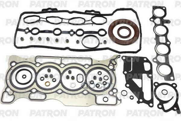 Комплект прокладок двигателя NISSAN 1.6i 16V HR16DE 04> PATRON арт. PG1-1060
