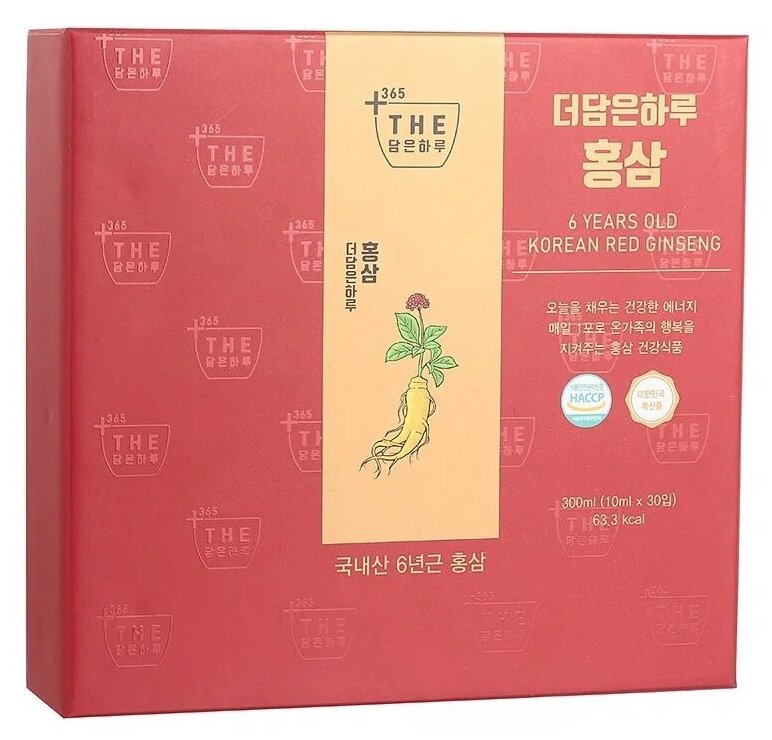 Красного корейского 6-ти летнего женьшеня JOYLIFE 6 Years Old Korean Red Ginseng