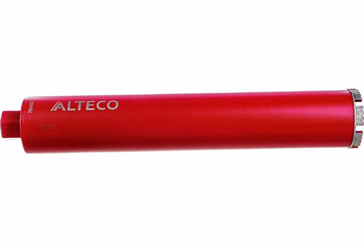 ALTECO Алмазная коронка 76x450 мм для бурения по бетону и железобетону ВТ 13241