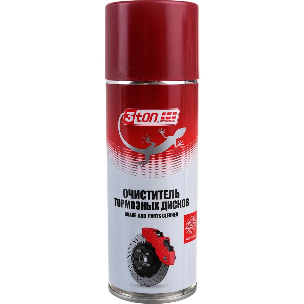 Очиститель тормозных дисков 3ton ТС-529 аэрозоль, для очистки разъемов в электропроводке
