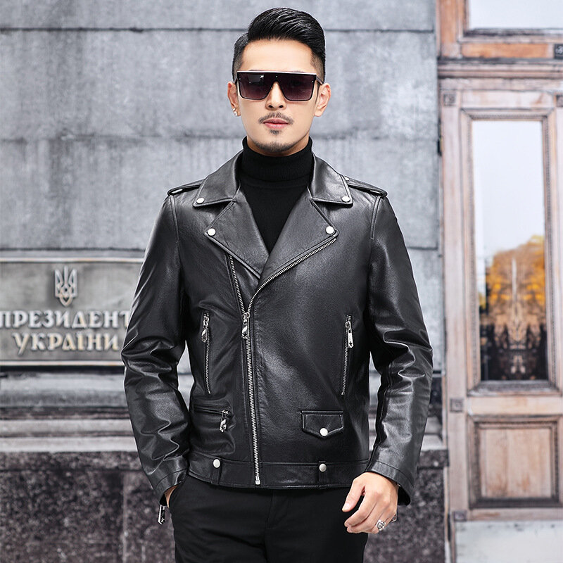 Куртка кожаная