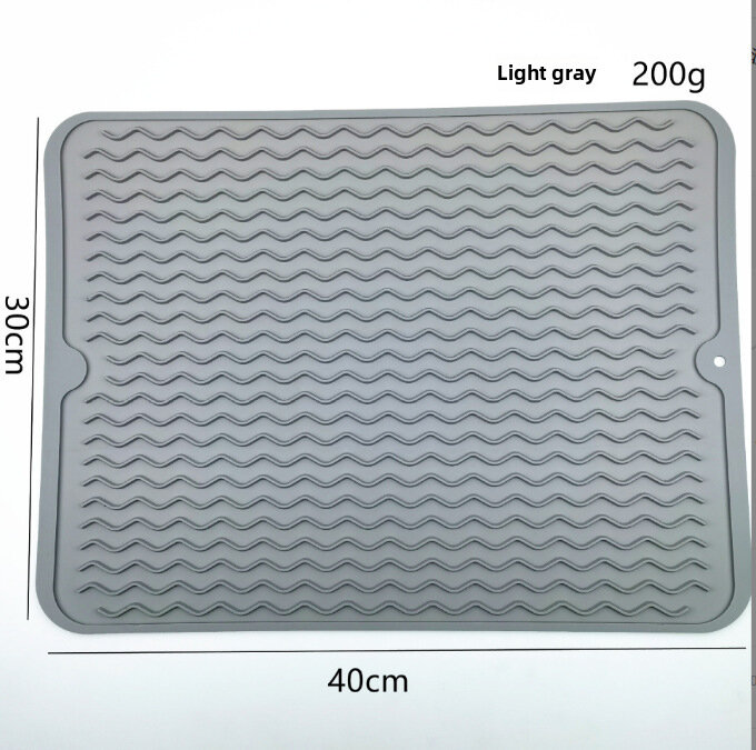 Коврик для слива, силиконовый, теплоизоляция