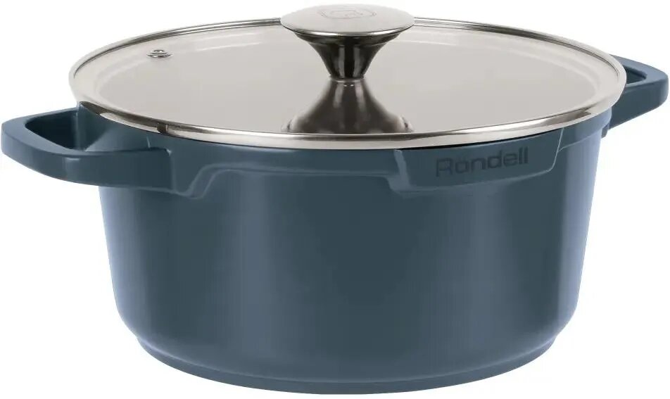 RDA-1501 / Кастрюля Rondell Azul Claro RDA-1501, 4.5л, с крышкой, синий