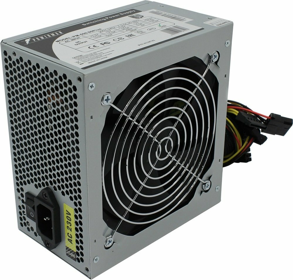 Блок питания IN-WIN PM-500ATX-F-BL, 500W, ATX, 500Вт, черный