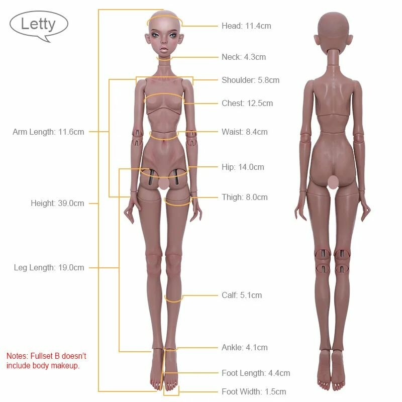 BwithU 1 / 4 Letty BJD Куклы — фото 1