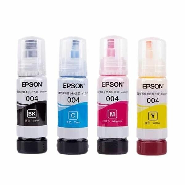 Чернила Epson 004, оригинальные, black BK, 1 шт.65ml