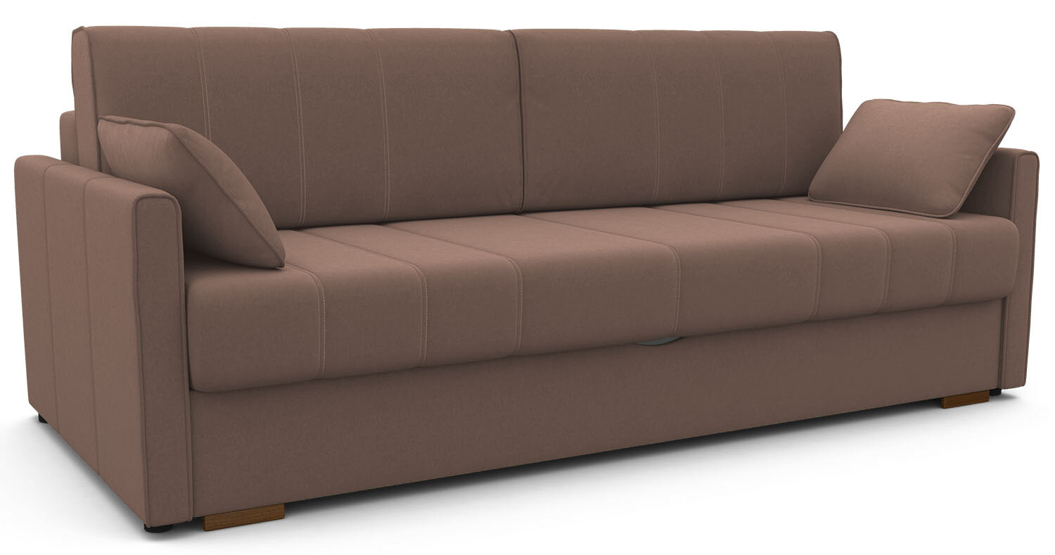 Диван "Риф", независимый пружинный блок, каркас металлический, микровелюр