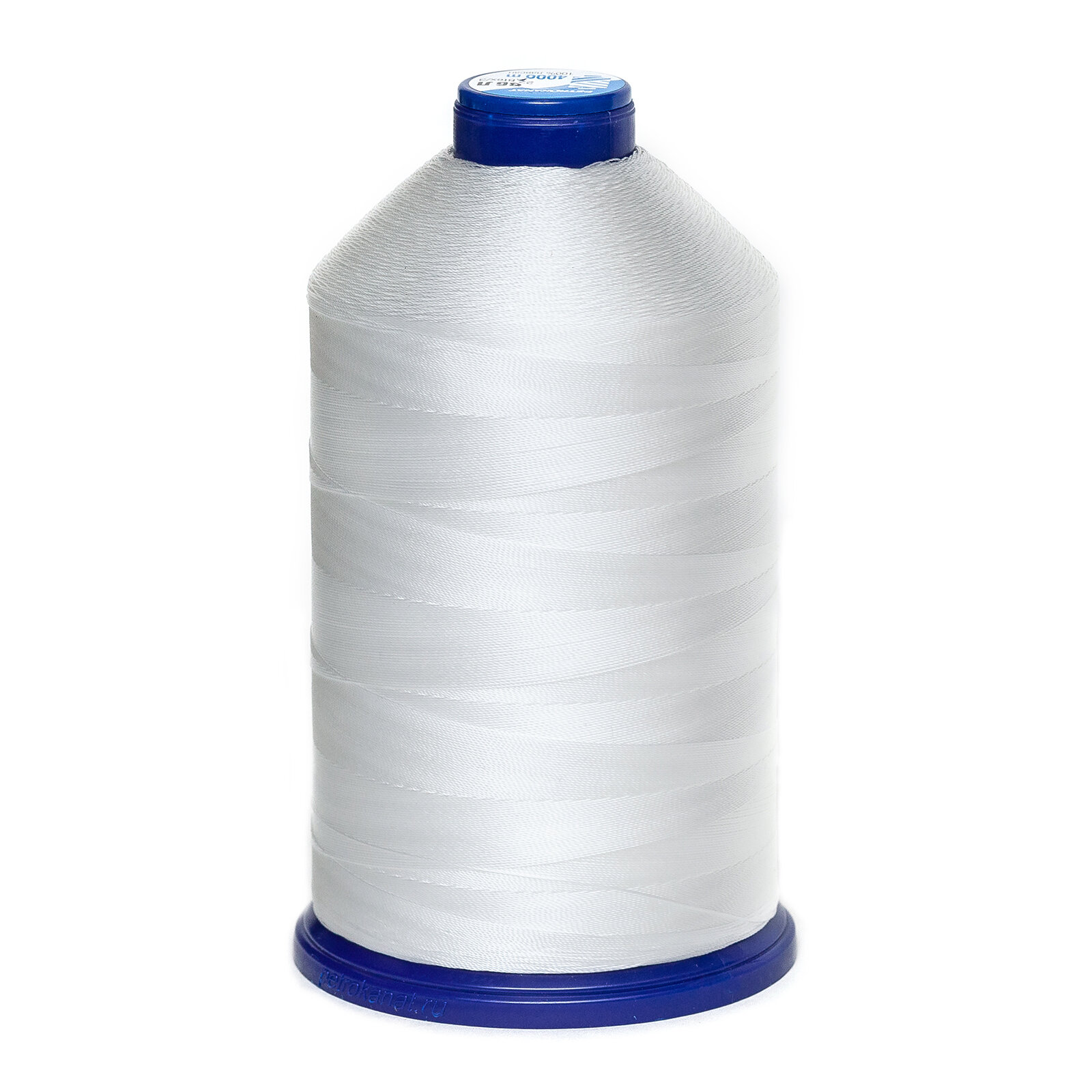 Нить полиэфирная швейная, толщина 0,45 мм/86 Л, 300 г, цвет белый