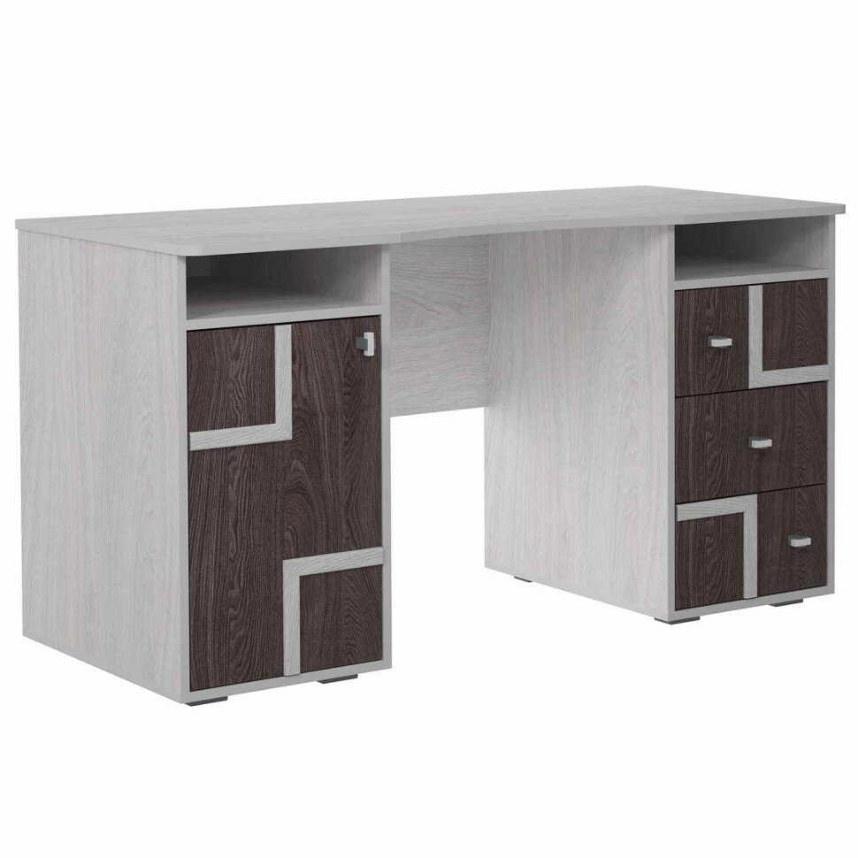 Стол письменный №3 FANT Омега 16 Ясень анкор светлый/ясень анкор темный