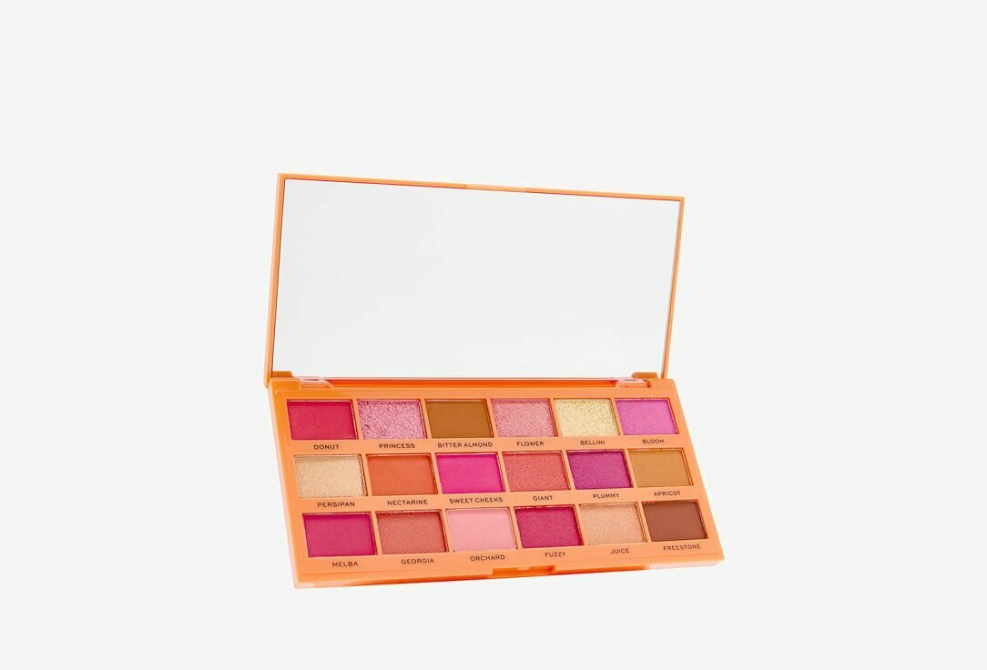 Палетка теней для ВЕК I HEART REVOLUTION TASTY Peach 22 г