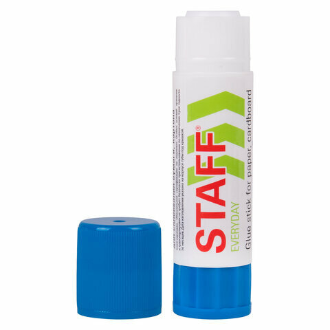 Клей-карандаш STAFF "EVERYDAY", 15 г, 221132
