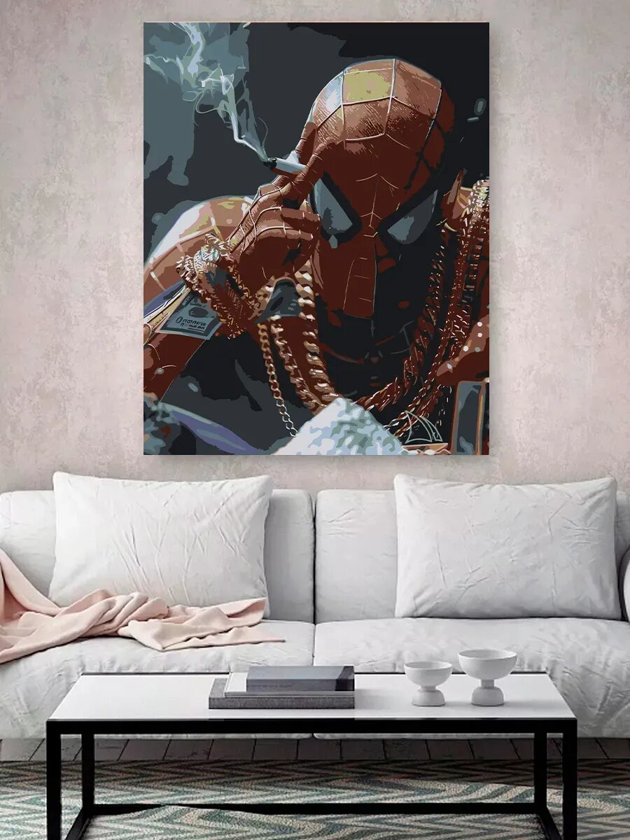 Картины по номерам Человек-Паук