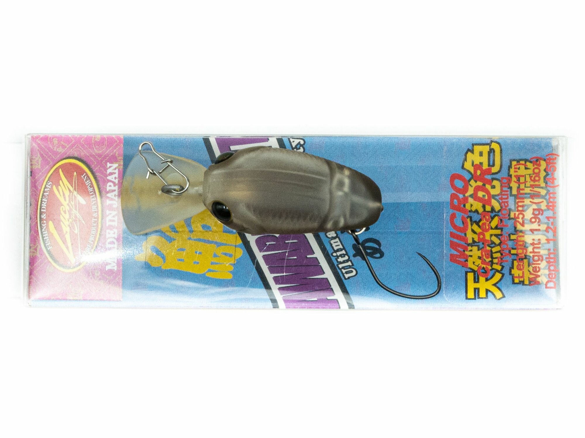 Воблер рыболовный Lucky Craft Micro Cra-Pea DR, 1.9 гр, на форель, цвет #AAD Coco Mill