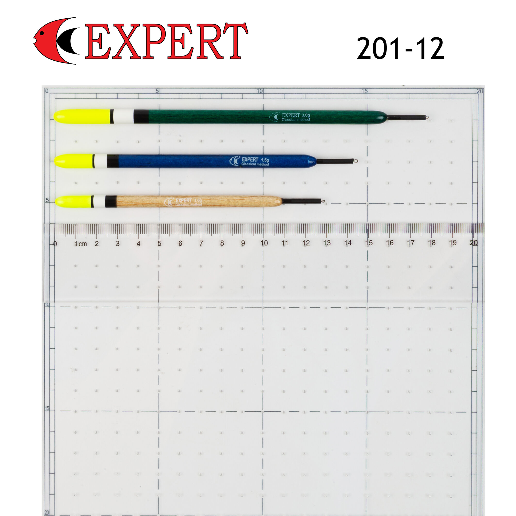 Поплавок EXPERT 201-12-003, 18см, 3г. цв. Мультиколор универсальный Бальза оригинал