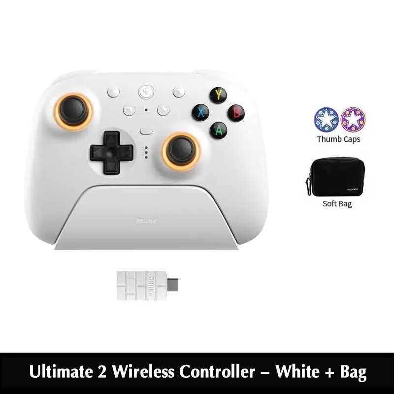 Беспроводной геймпад 8BitDo Ultimate 2 White