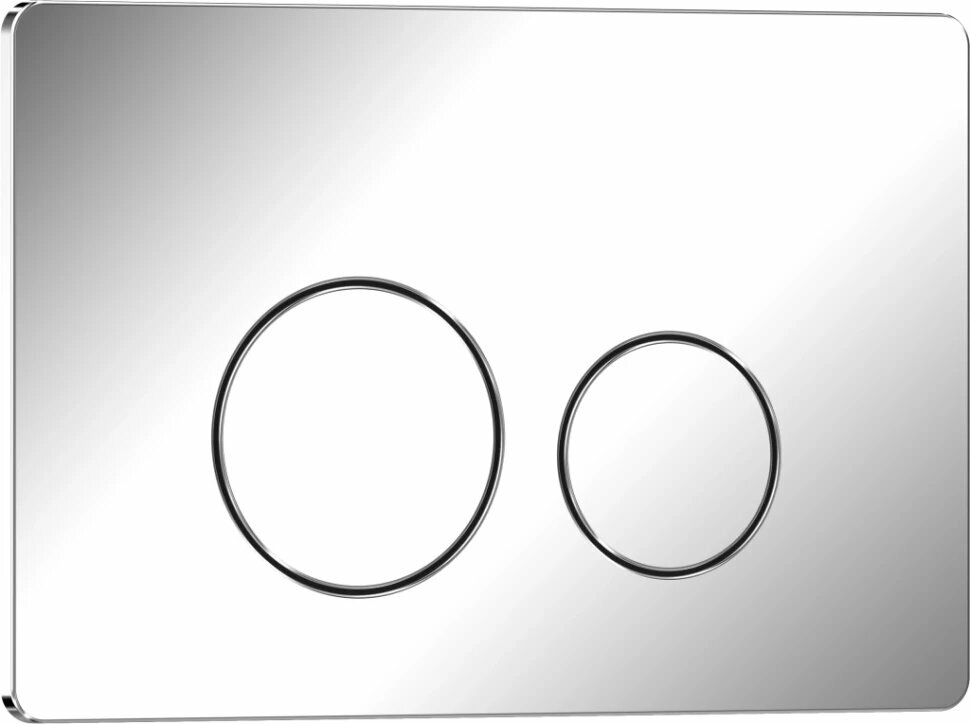 Кнопка смыва Iberica Blanca Inox-O IB. B081.003.001 для инсталляции, хром