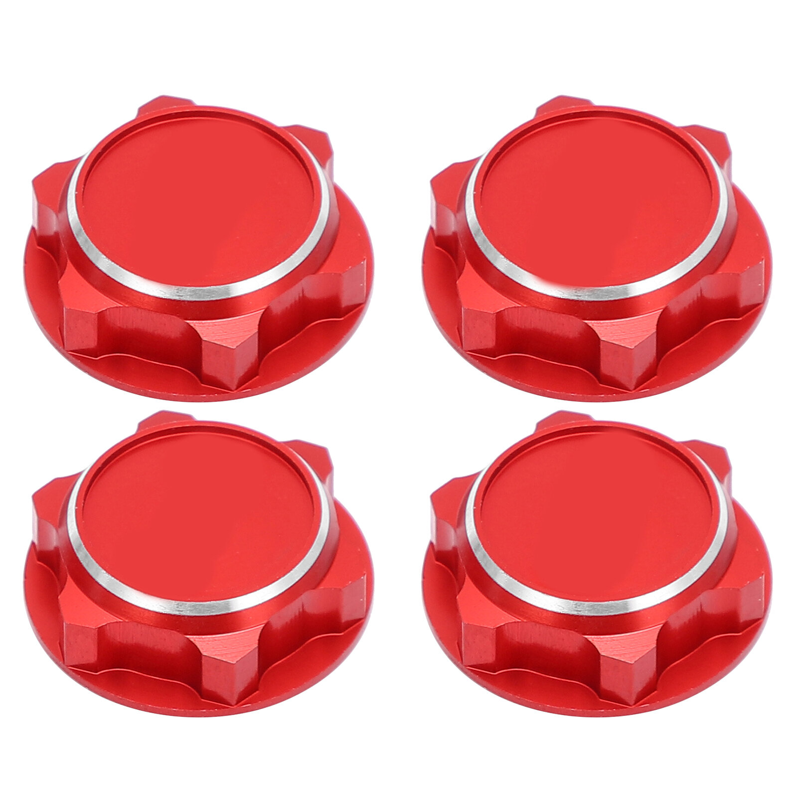 Легкие алюминиевые сплавы шестнадцатеричные гайки 17 -мм антислойной пылепроницаемой шестнадцатеричной гайки для 1/8 RC Carred