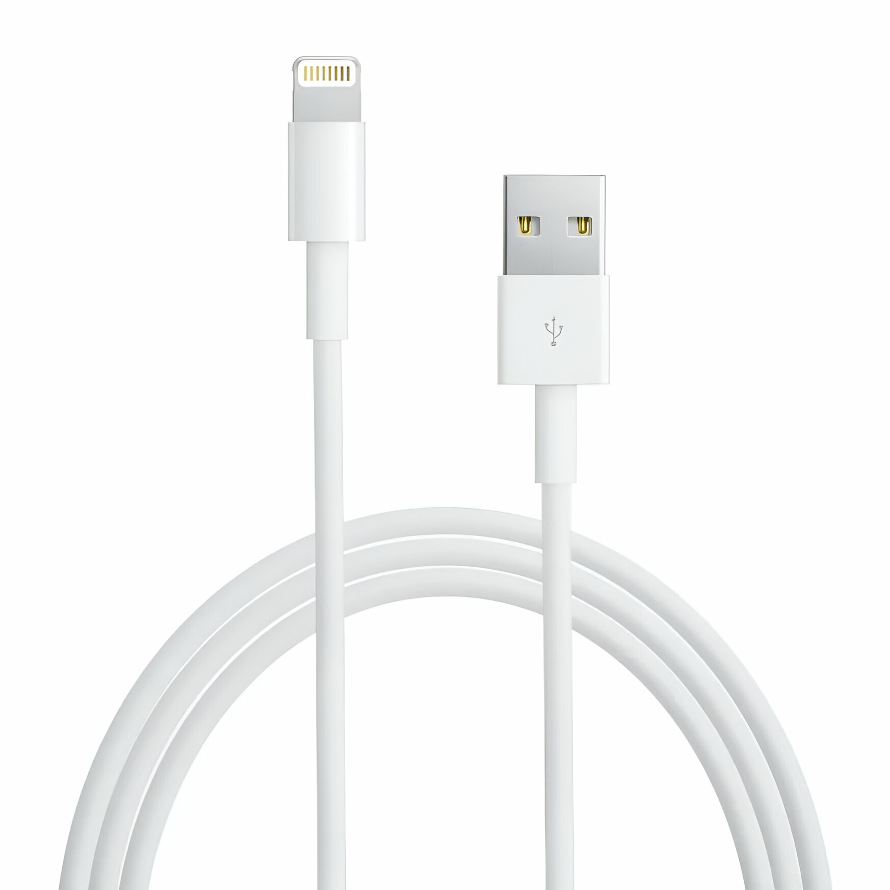 Кабель Apple USB - Lightning 1m (арт. MUQW3), цвет White (Белый)
