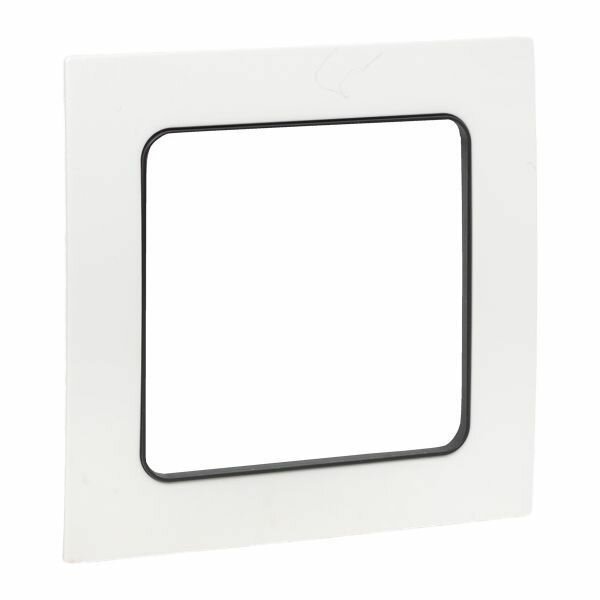 Рамка 1-м Стокгольм бел. с линией цвета черн. PROxima EKF EXM-G-304-10