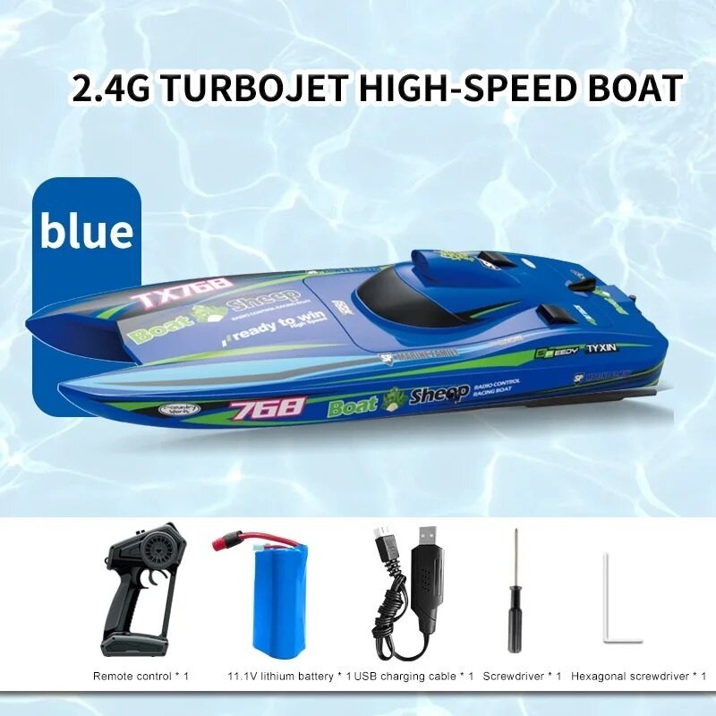 TX768 RC лодка 2.4G бесщеточный высокоскоростной корабль с дистанционным управлением 30 км/ч профессиональный скоростной катер игрушки для детей мальчиков подарок