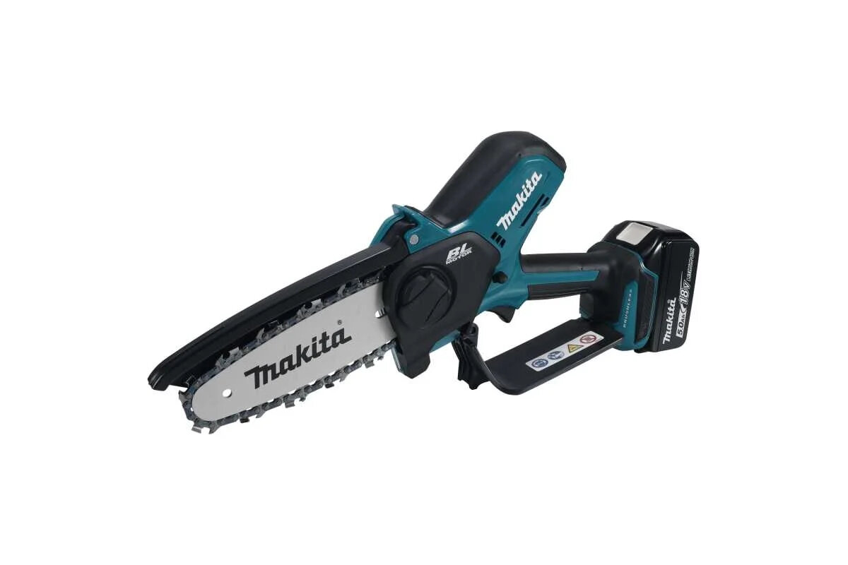 Пила цепная MAKITA "DUC150SF", 18В, Li-Ion, автоматическая подача масла, 0,325"