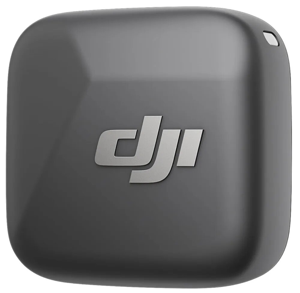DJI Аксессуар для микрофона универсальный Передатчик DJI Mic Mini (Infinite Black), сверхлегкий, с четким звуком, DJI OsmoAudio, шумоподавлением, беспроводной микрофон для камеры/iPhone/Android, видеоблог, потоковая передача, черный
