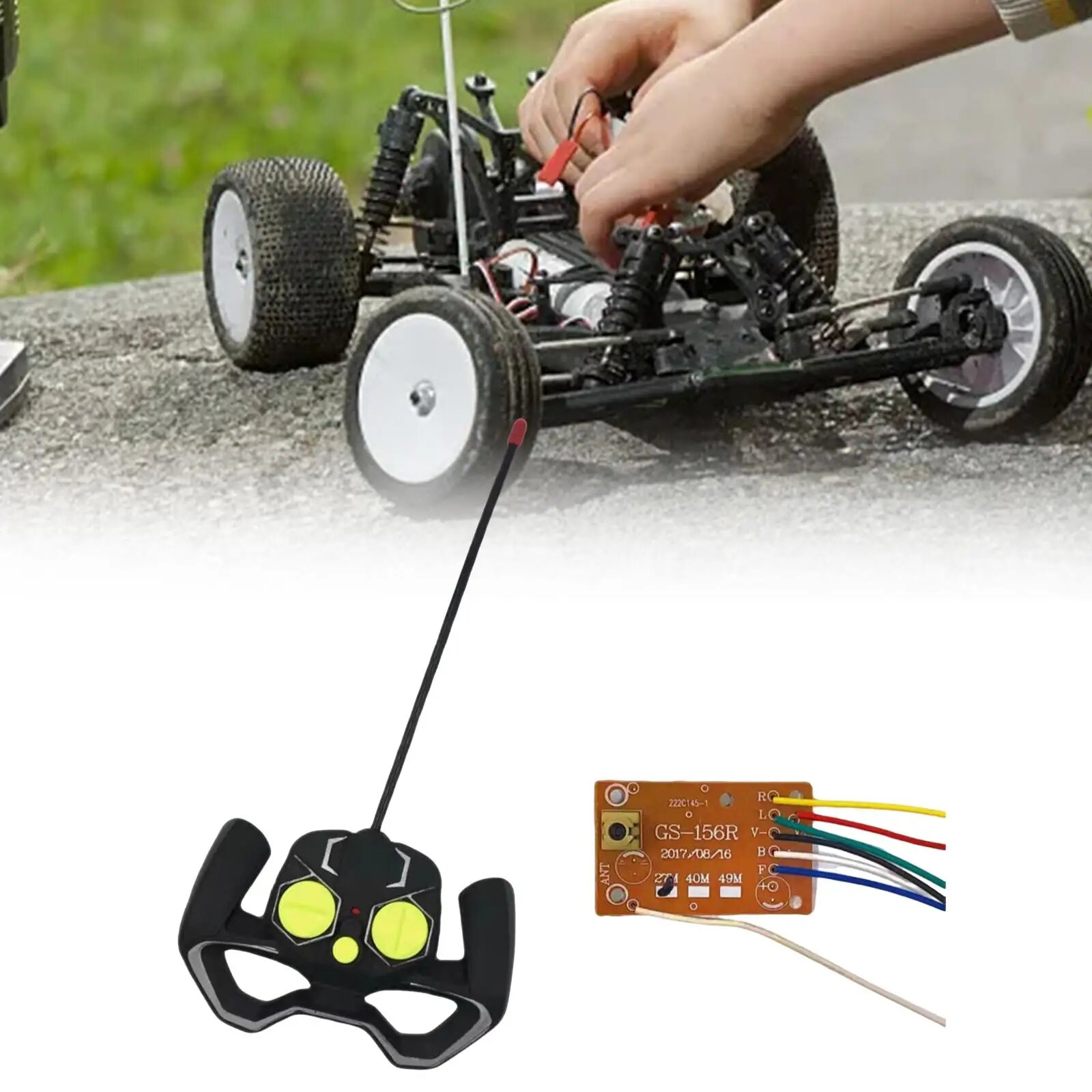 4-х канальный пульт ДУ для радиоуправляемых моделей