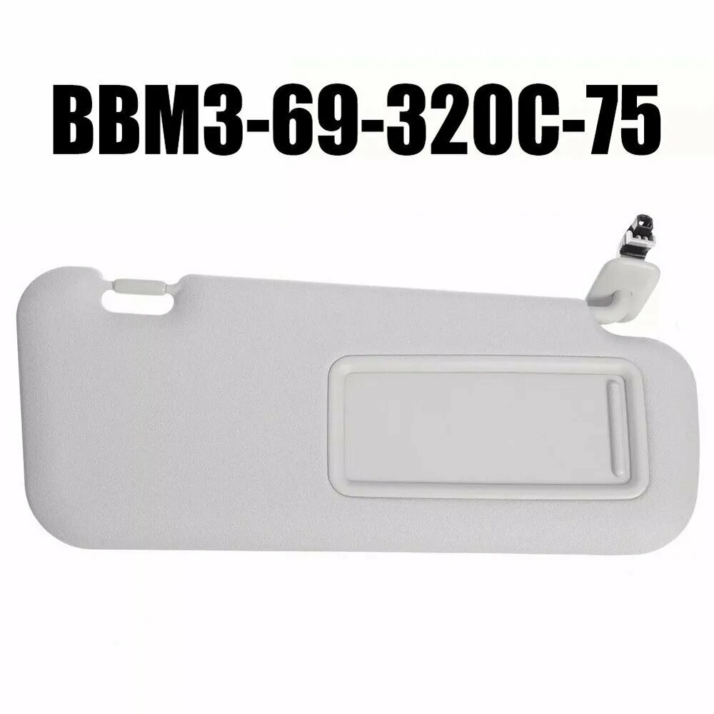 Серый Левый и Правый Солнцезащитный Козырек для Mazda 3 2010-2013 BBM3-69-320C-75 BBM2-69-320C-75