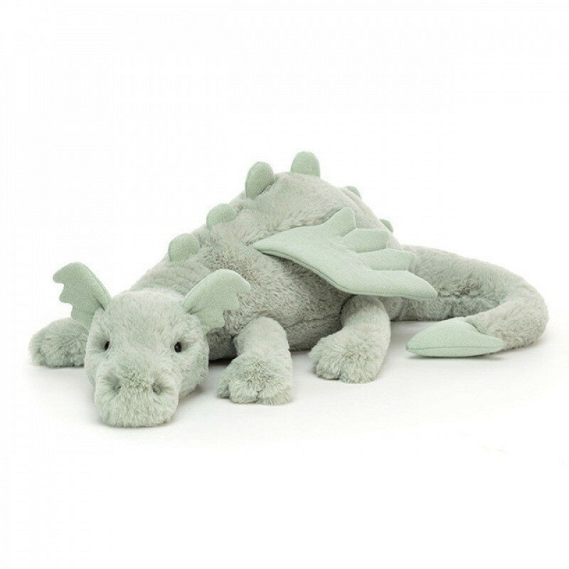 Кукла летающего дракона Jellycat Sky, плюшевая игрушка, милая кукла разных цветов и размеров50 cm