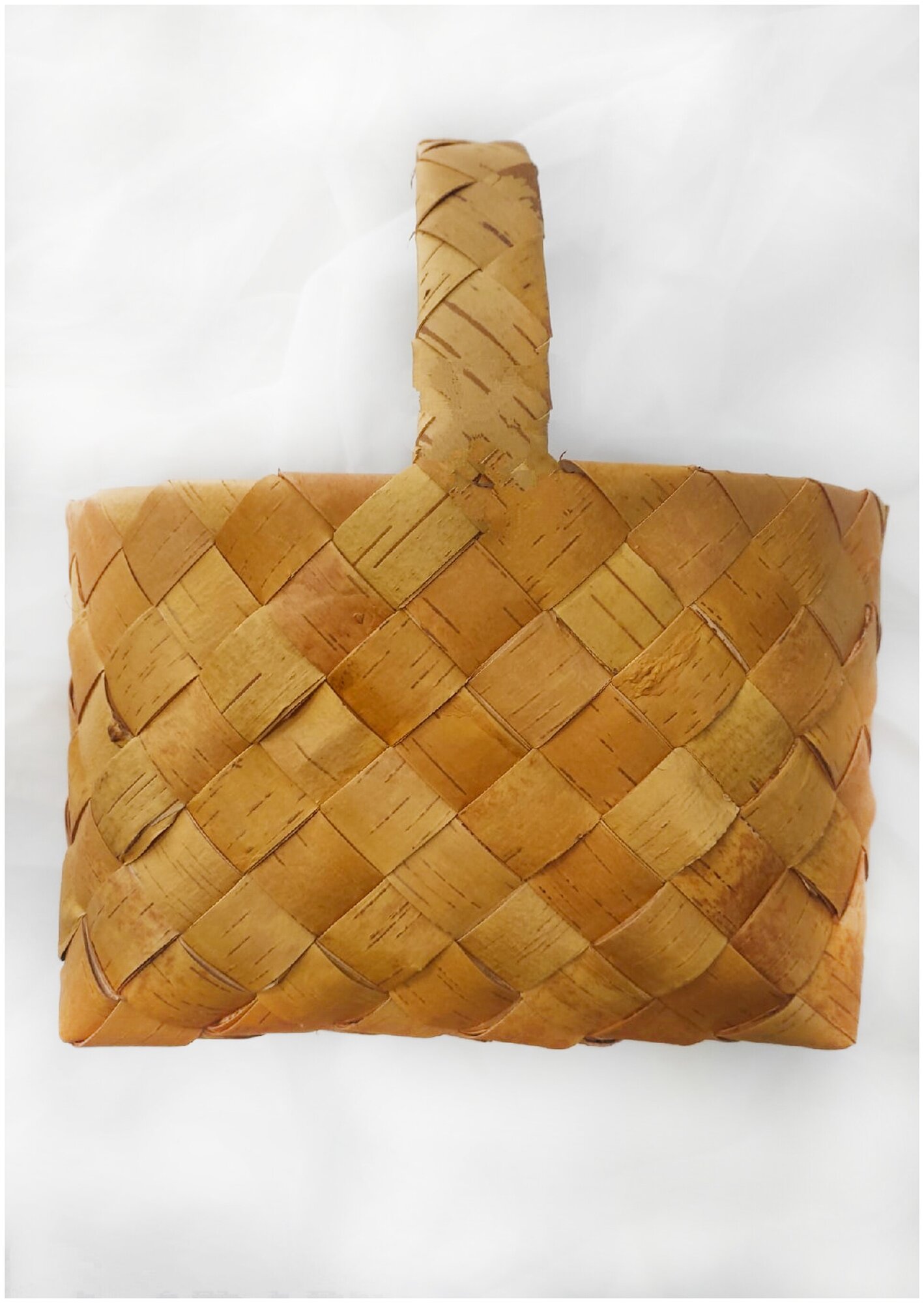 Корзина для грибов берестяная овальная. 3л.