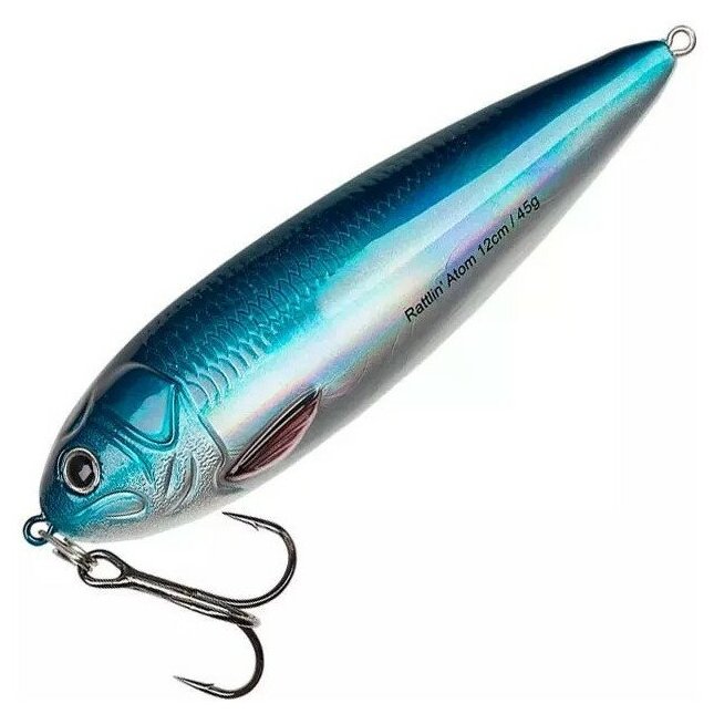 Блесна колеблющаяся Abu Garcia Beast Rattlin Atom 12cm Baltic Herring