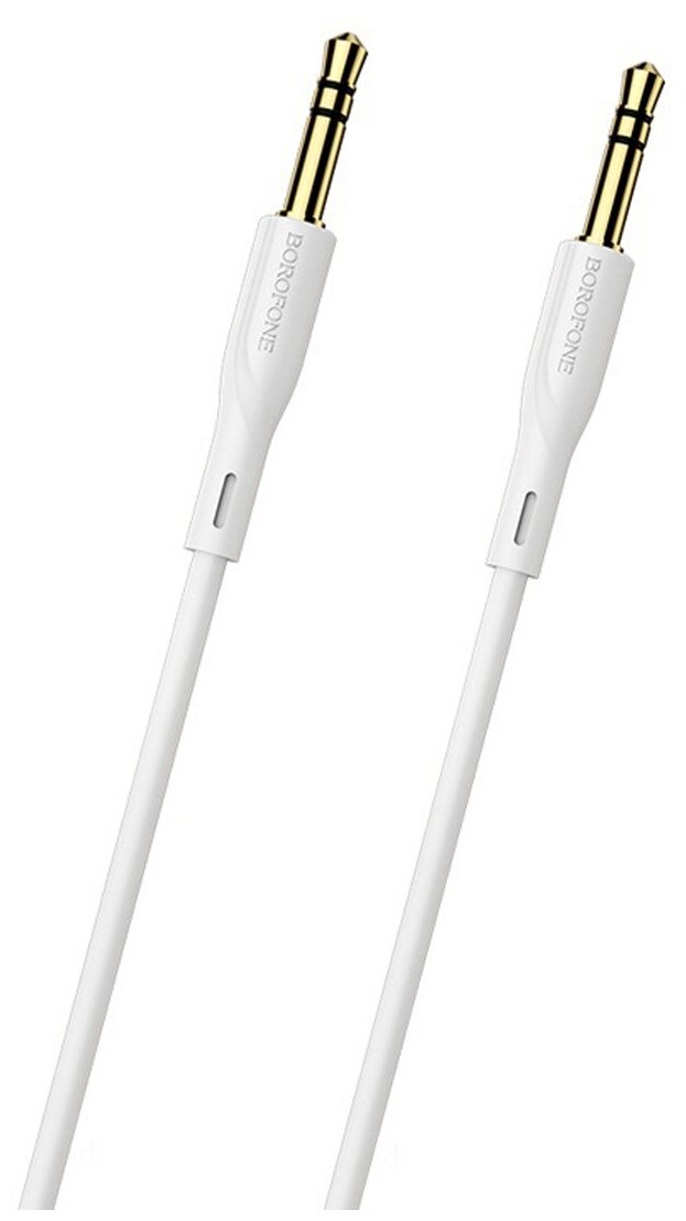 Аудио кабель AUX Borofone BL1 Audiolink (Белый)