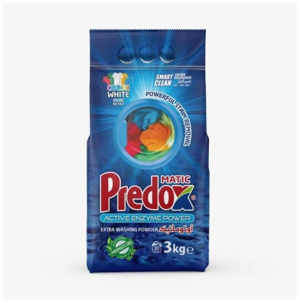 Predox Стиральный порошок 3 кг свежесть гор
