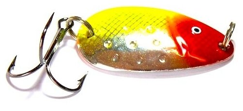 Блесна Spike color Ложка пятнистая 11 г, 3017/61