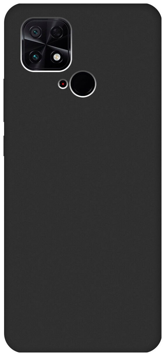 Матовый чехол на Xiaomi Poco C40 / Сяоми Поко С40 Soft Touch черный