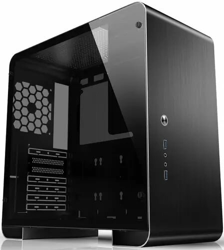 Компьютерный корпус JONSBO U4 PLUS (U4PLUSBlack) черный - Midi Tower, ATX, USB 3.2 Gen1 Type-A