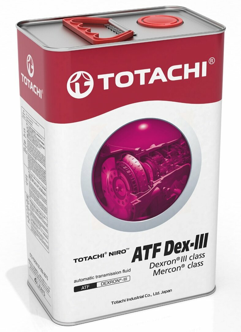 TOTACHI Жидкость для АКПП TOTACHI NIRO ATF DEXRON III гидрокрекинг 4л
