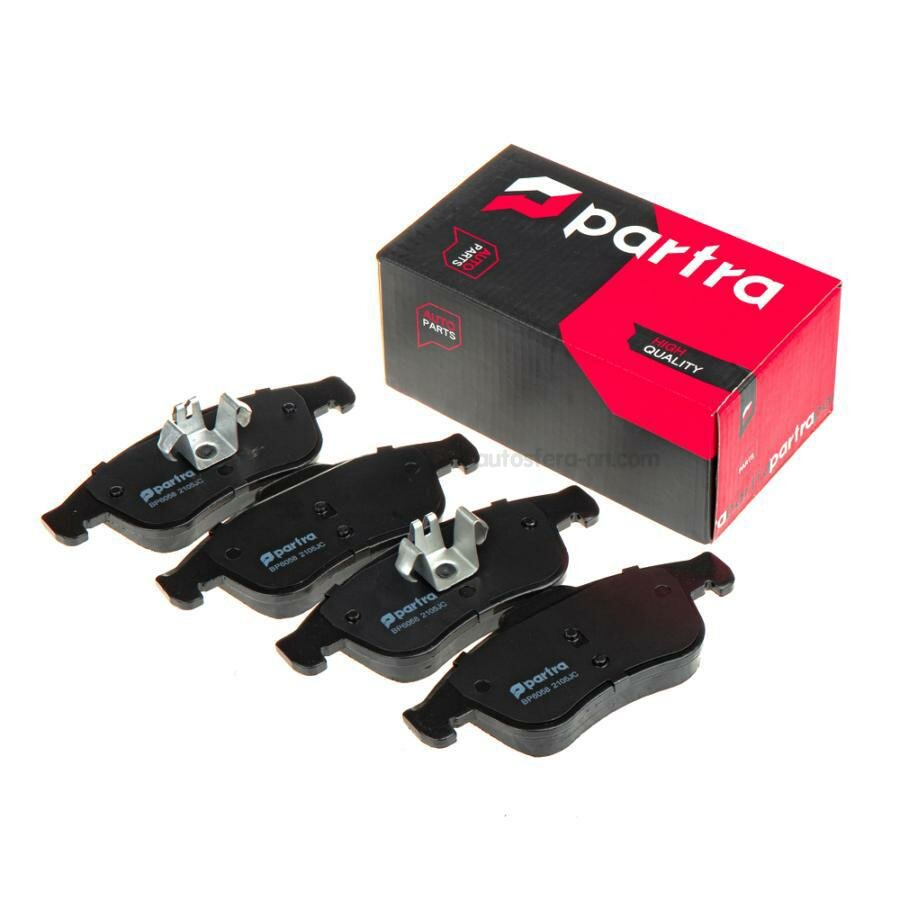 PARTRA BP6058 К-т дисков. тормоз. колодок RENAULT Duster 2.0 12>, Fluence 1.6-2.0 10>, Megane III 1.6-2.0 09>