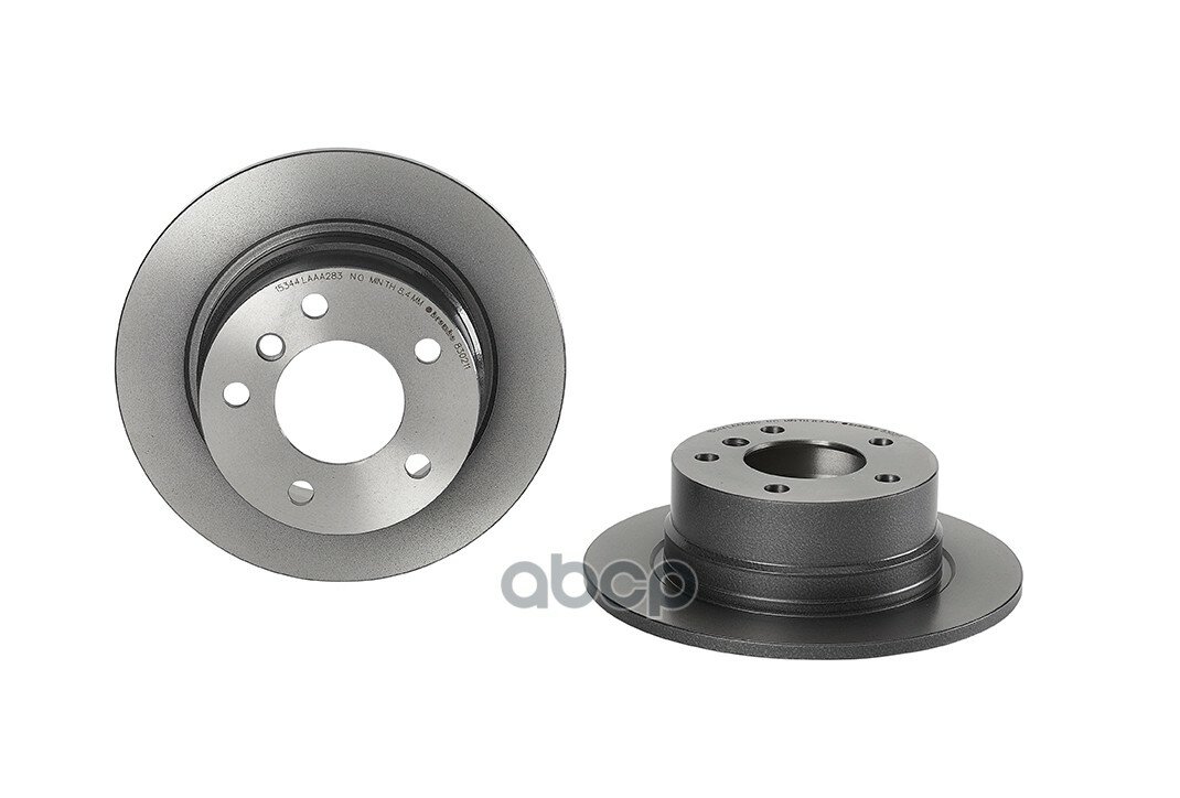 Диск тормозной BMW 3 Compact (E36) 323 ti 1997-2000 шт. Brembo арт. 08.8302.11
