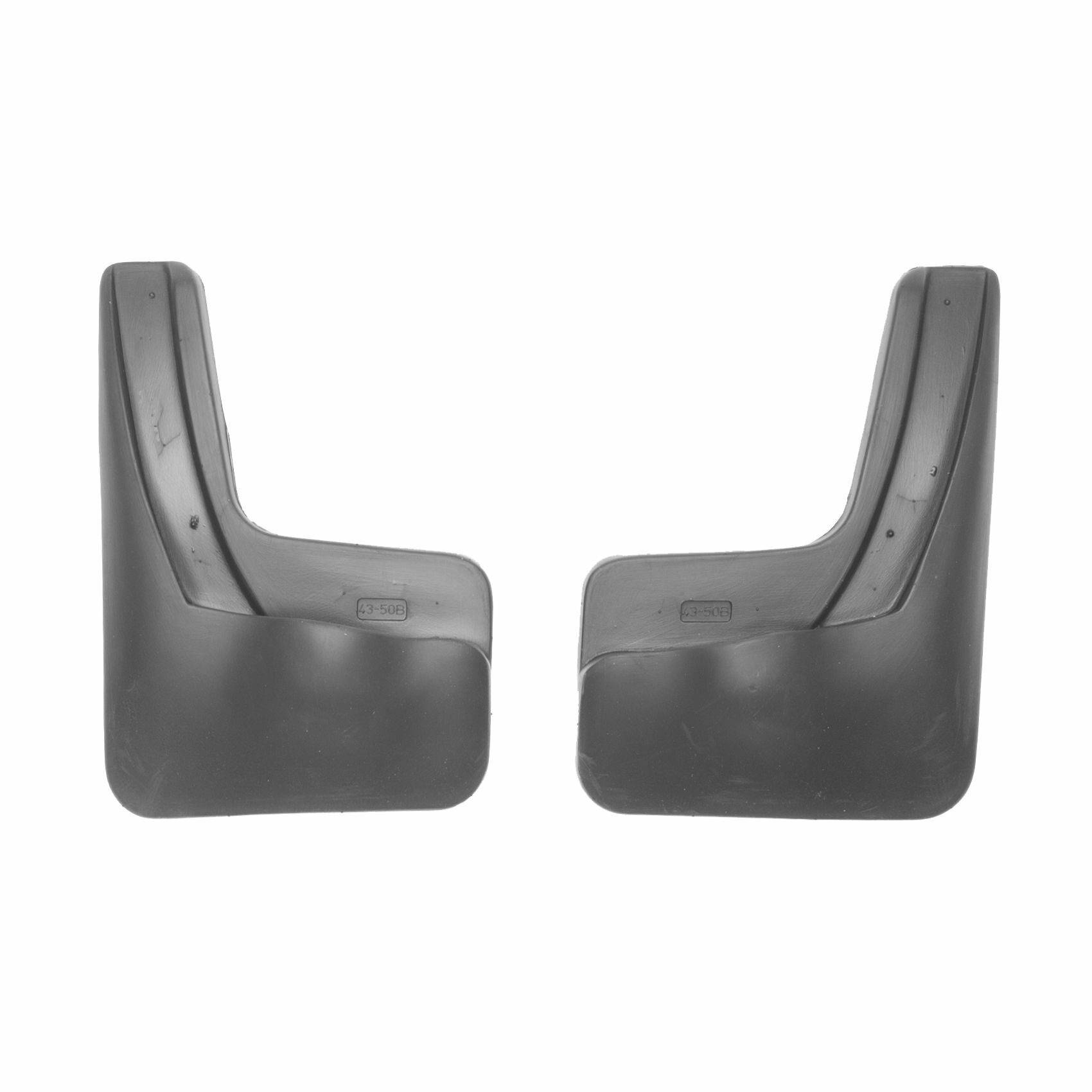 Брызговики Norplast для Kia Rio седан, задние, Черные, 2011-2015 арт. NPL-Br-43-50B