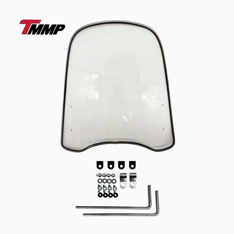 Щиток ветровой на мопед Альфа, тммр, квадратная фара