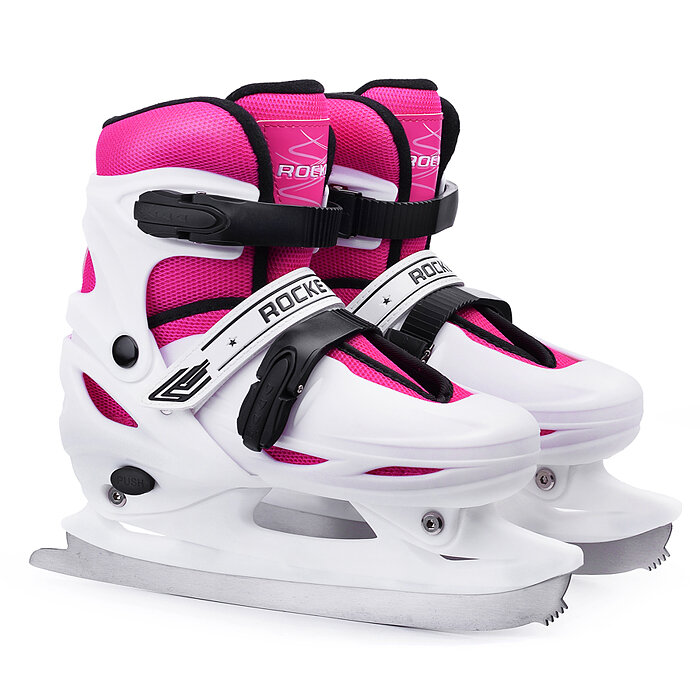 Коньки раздвижные р-р 38-40. Длина стельки 24,5-26 см. R0010 ROCKET