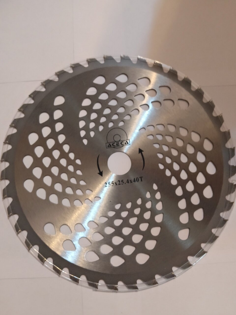 Диск для триммера 255x25,4x40T