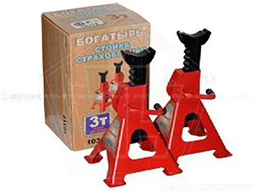 Подставка страховочная под машину 3 т (с гребенкой) автоdело (43253)