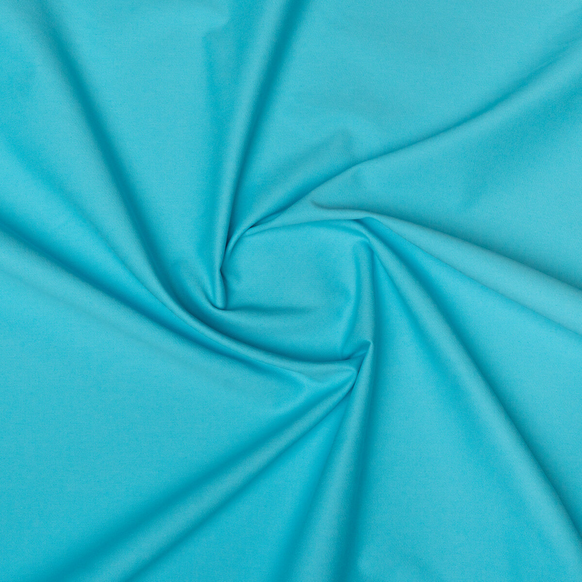Ткань для шитья, 100% хлопок, денимовая бирюзовая, 100х140 см